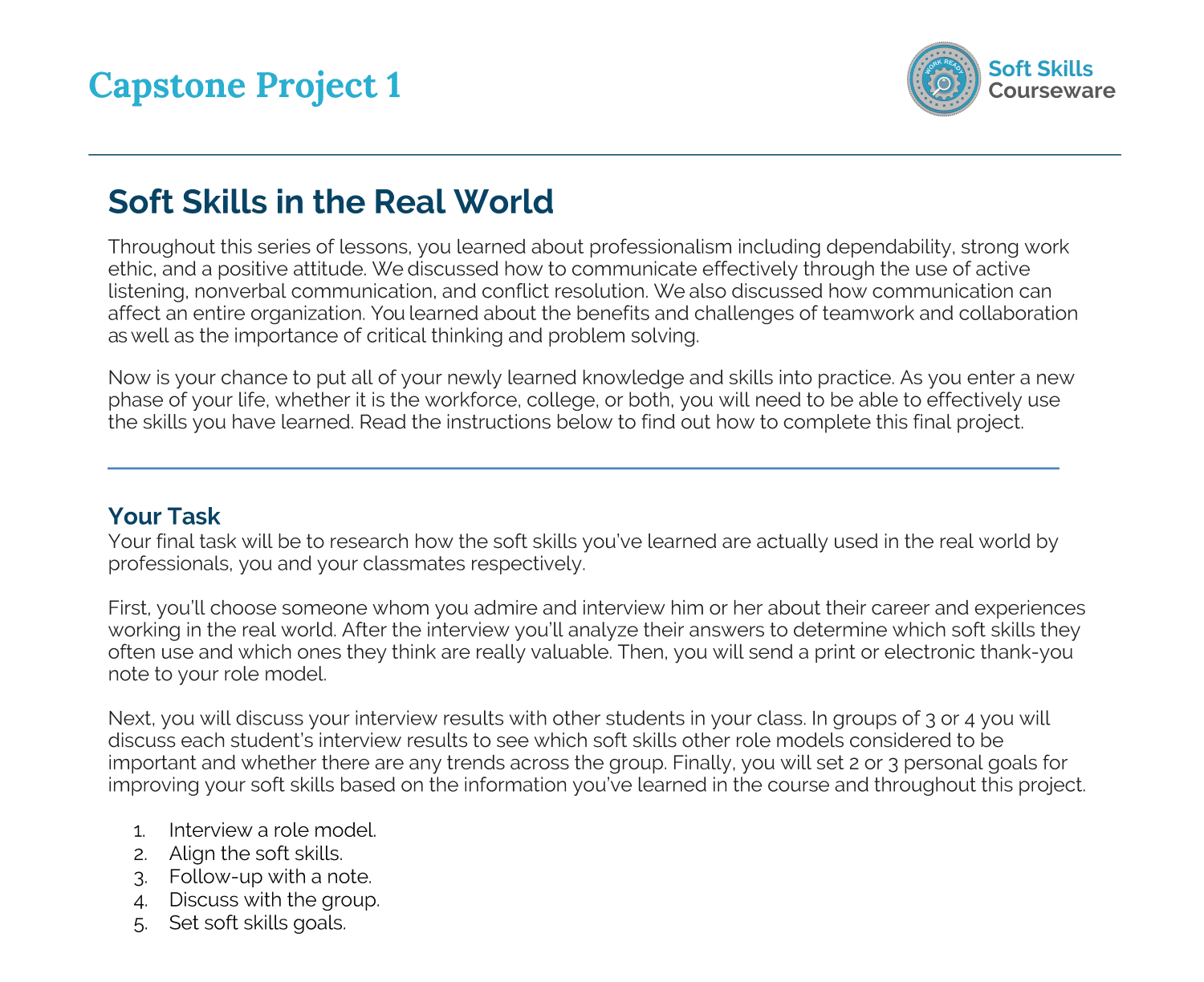 Soft Skills Courseware | Online Soft Skills Training Guide - WIN Learning